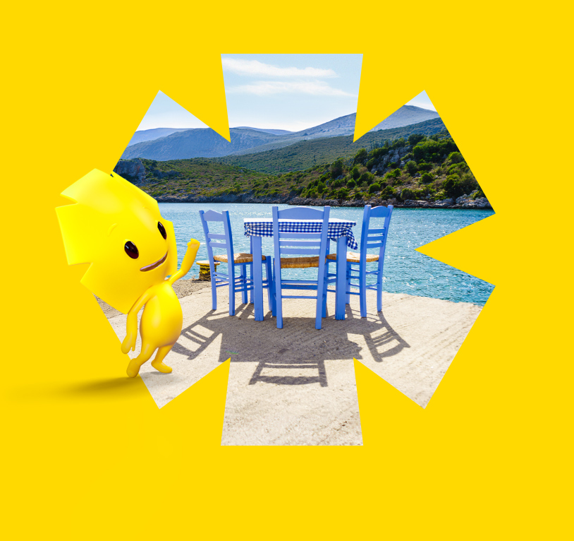 Delicious travels to the islands with many yellows!